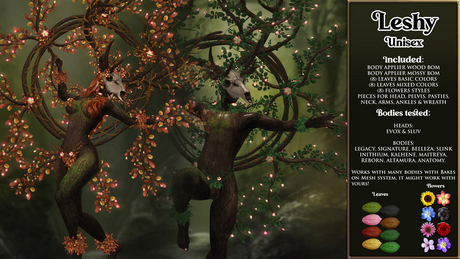 Second Life Marketplace [ffs] Leshy Unisex ★ Complete Costume